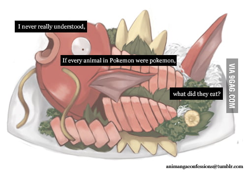 Pokemon: what did they eat? - 9GAG