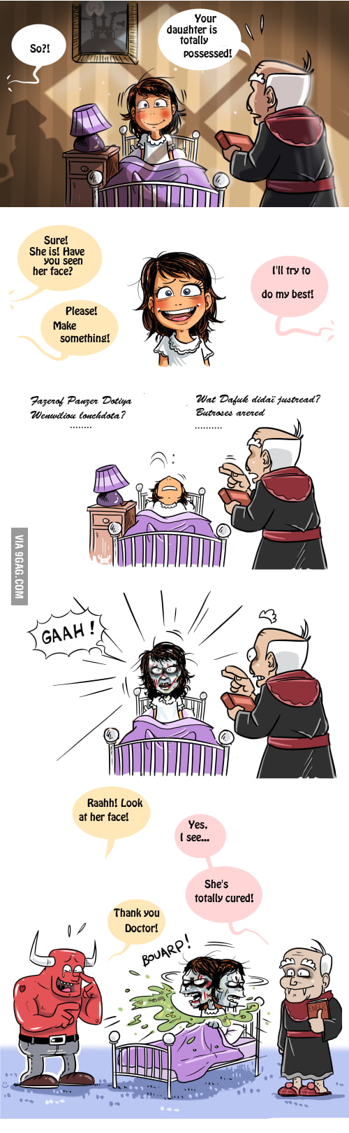 Just exorcism - 9GAG