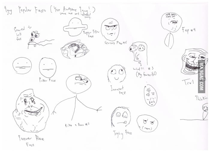9gag Faces we like - 9GAG