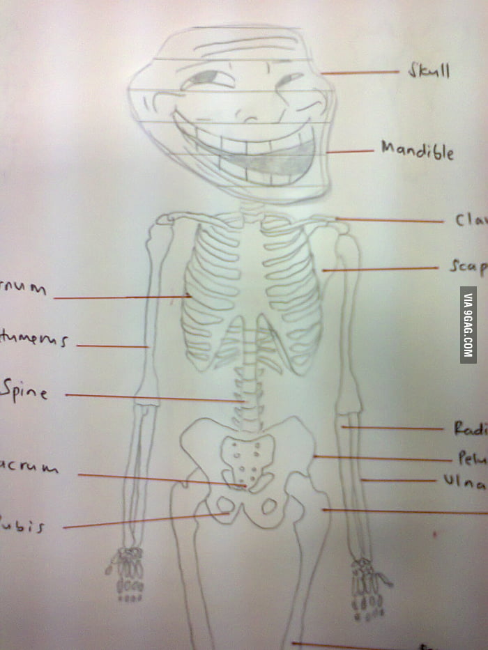 Troll Skeleton System - 9GAG