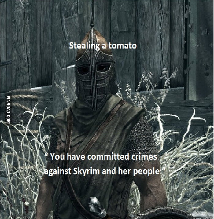Silly Skyrim - 9GAG