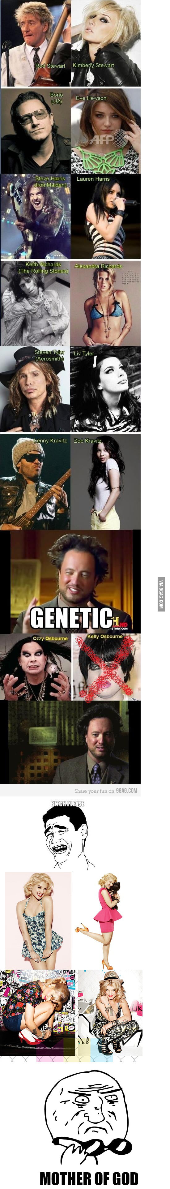 So today I saw this post:GEnetic! - 9GAG