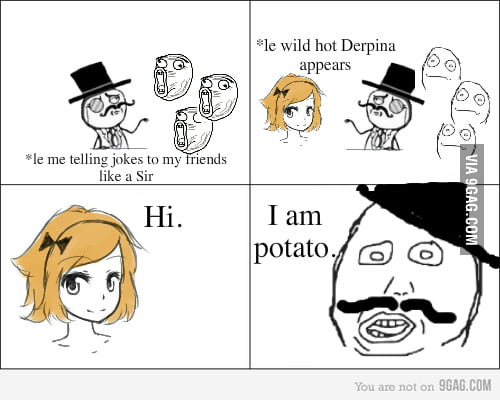 Sir Potato. - 9GAG