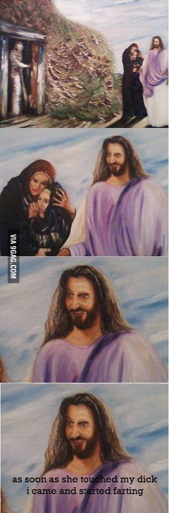 Creepy Jesus OC - 9GAG