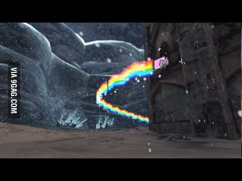 Nyan Cat Gun Unreal Tournament 3D - 9GAG
