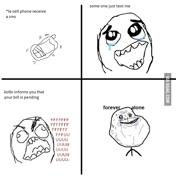 Some one just text me... - 9GAG