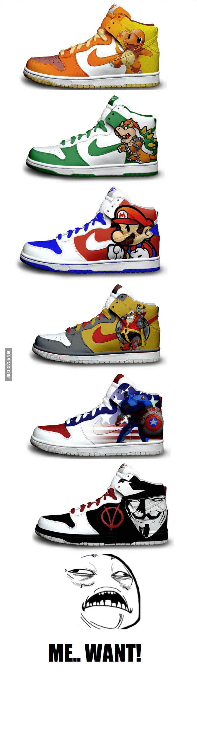Custom made shoes ! - 9GAG