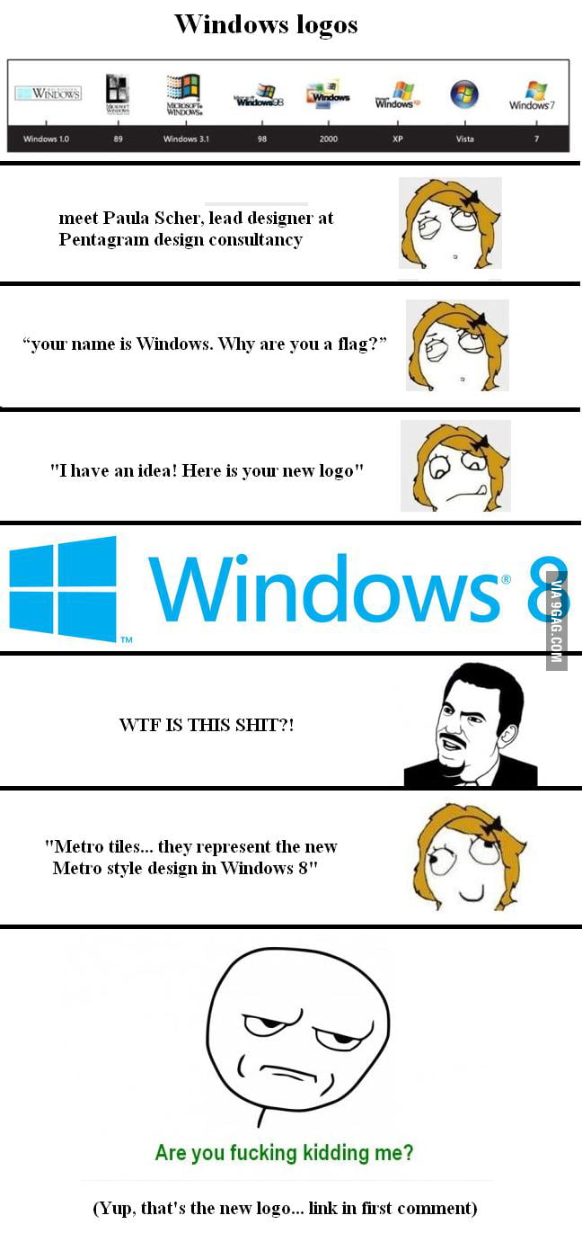New Windows logo - 9GAG