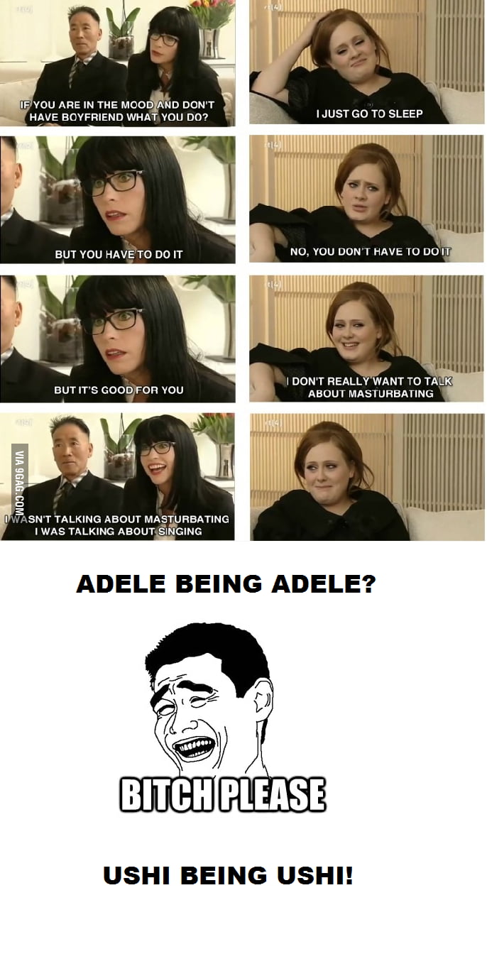 Adele being Adele.. [Fixed] - 9GAG