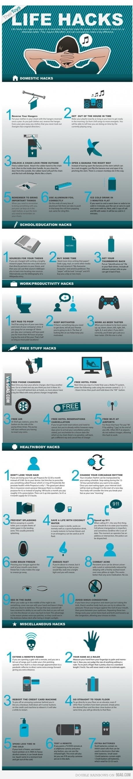 Life Hacks ! - 9GAG