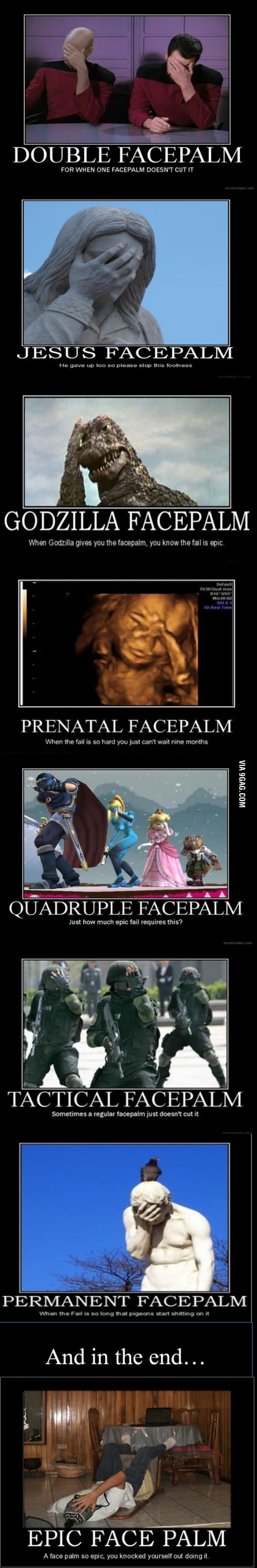 Face palms compilations - 9GAG