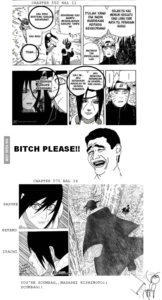 MASASHI KISHIMOTO,, Y U NO BE CONSISTENT?? - 9GAG