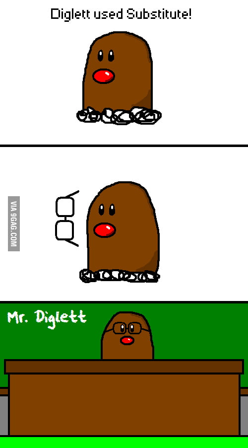 Mr.Diglett - 9GAG