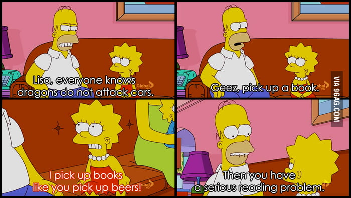Serious problem (The Simpsons 23x14) - 9GAG