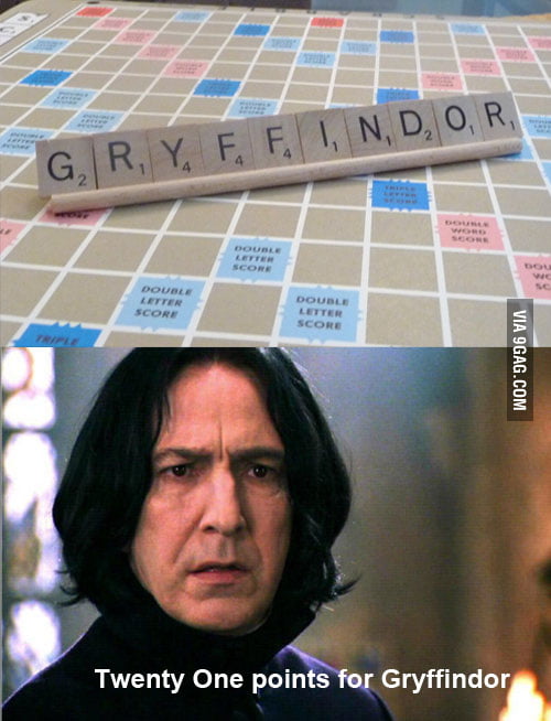 Twenty One points for Gryffindor - 9GAG