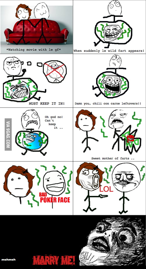 Troll fart - 9GAG