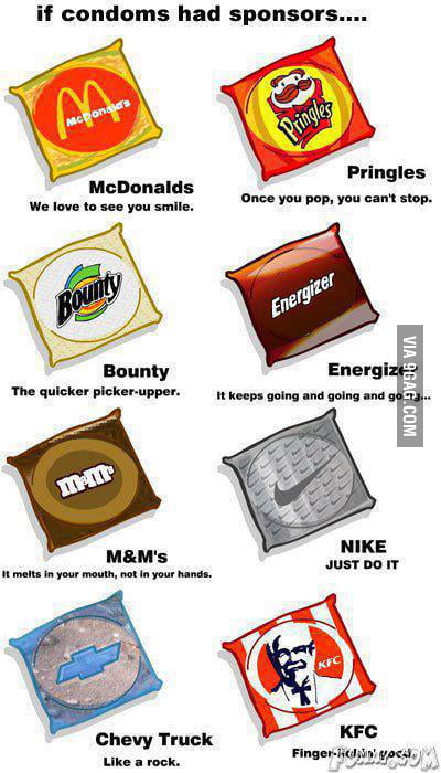 Just Condoms...... wait WHAT???? - 9GAG