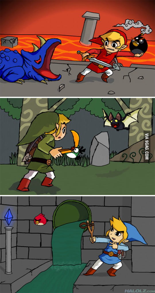 Angry Link - 9GAG