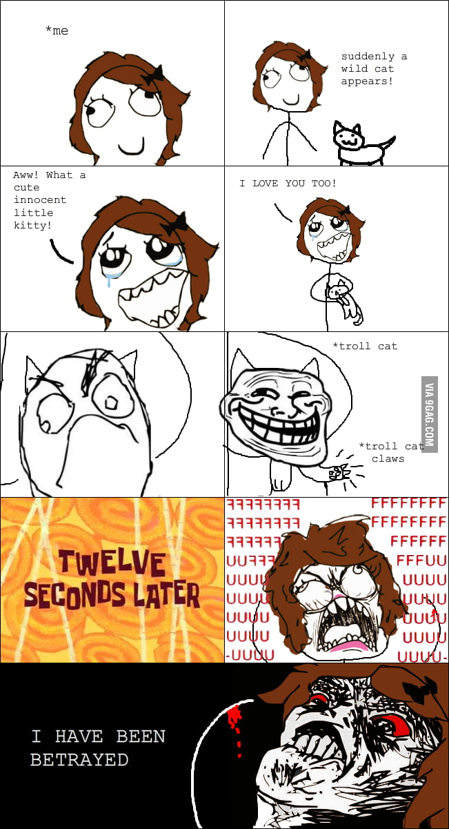 Troll Cat - 9GAG