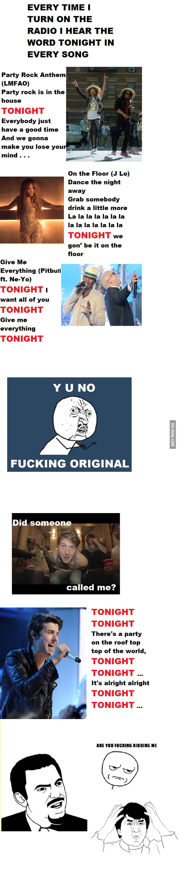 Tonight, Tonight - 9GAG