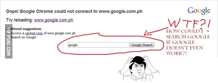 Dafuq is wrong with google? - 9GAG