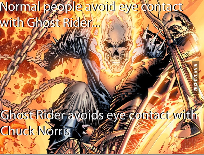 Ghost Rider Eye Contacts - 9GAG