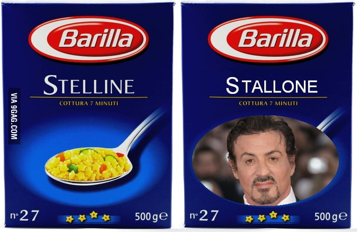 Pasta Stallone - 9GAG