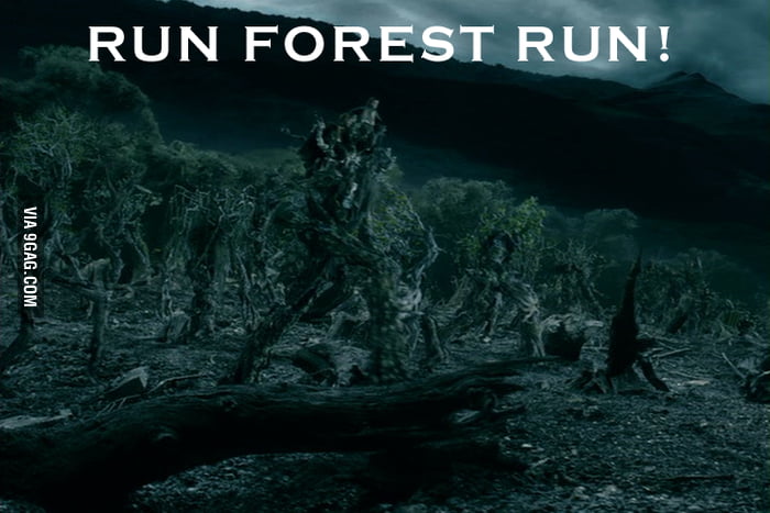 Run Forest Run! - 9GAG