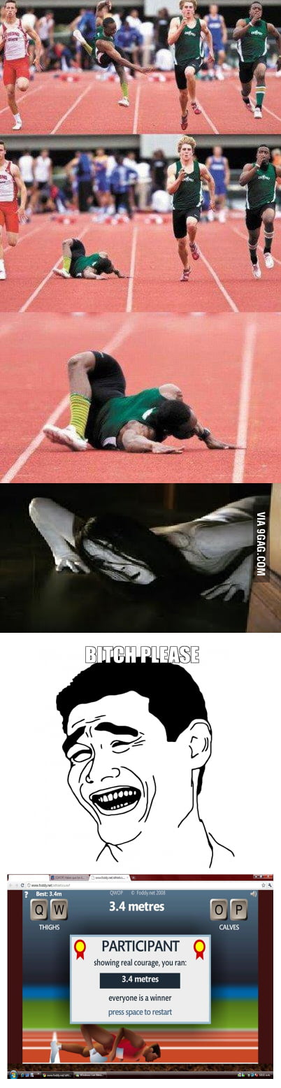 Running like a QWOP - 9GAG