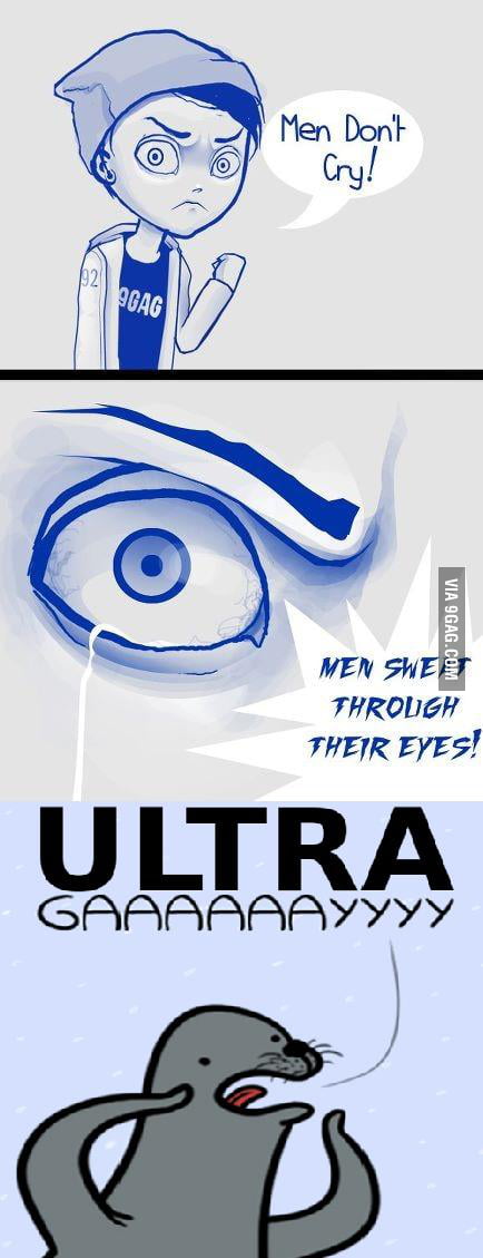 Men don't cry! [Fixed] - 9GAG