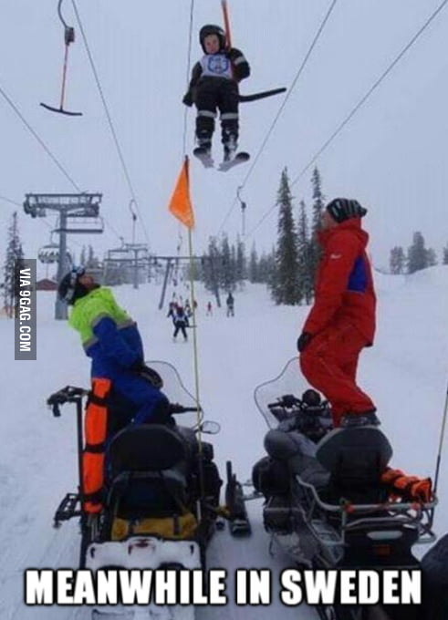 Meanwhile in Sweden - 9GAG