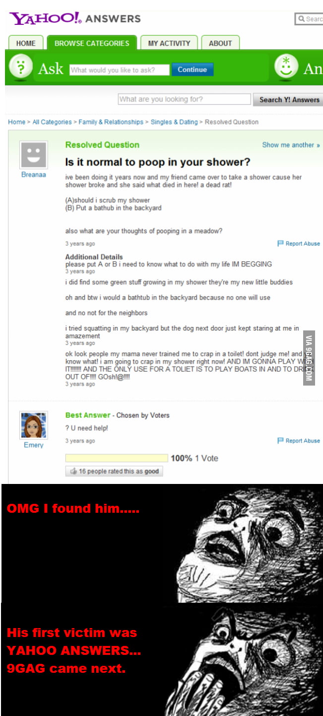 Poop thrower's first victim... - 9GAG