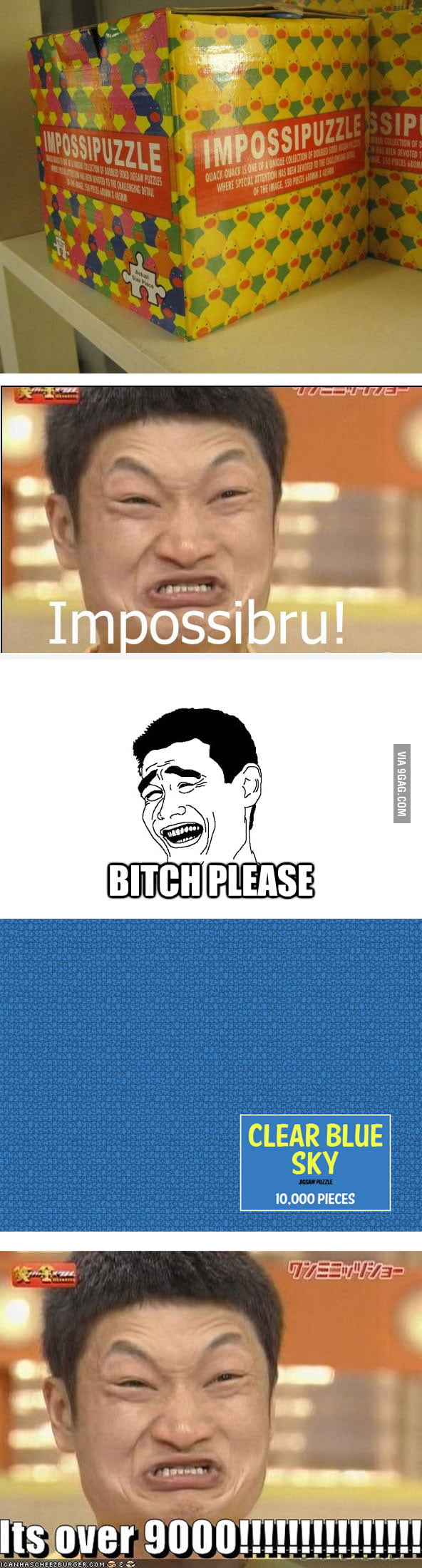 Impossibru level: 9000+ - 9GAG