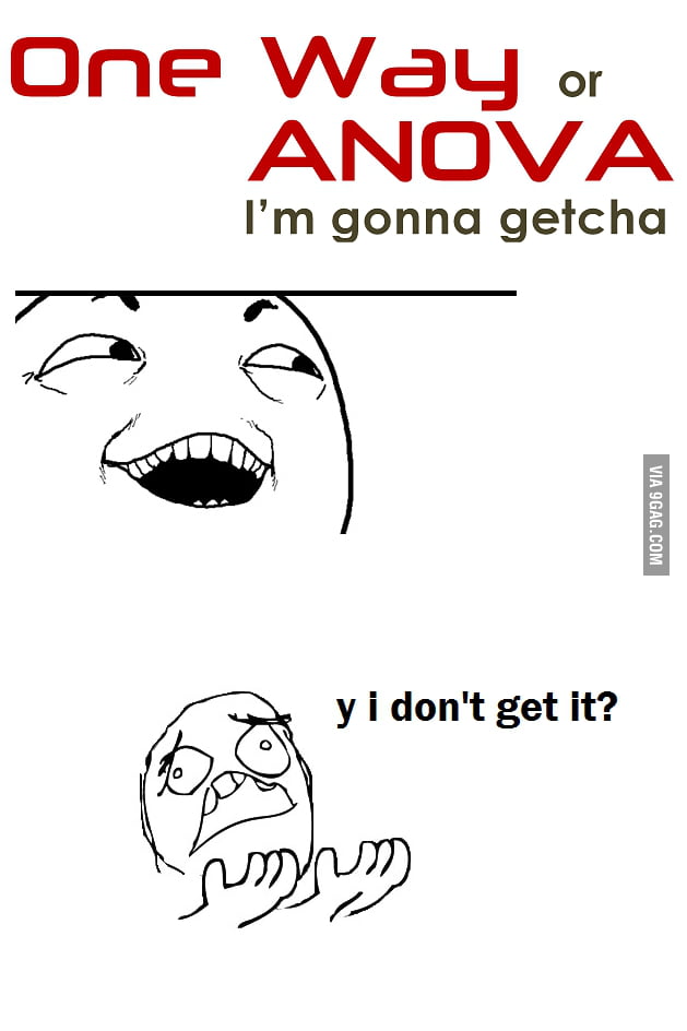 One Way or Anova - 9GAG