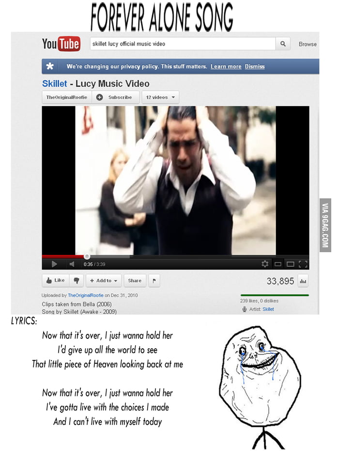 Forever alone song - 9GAG