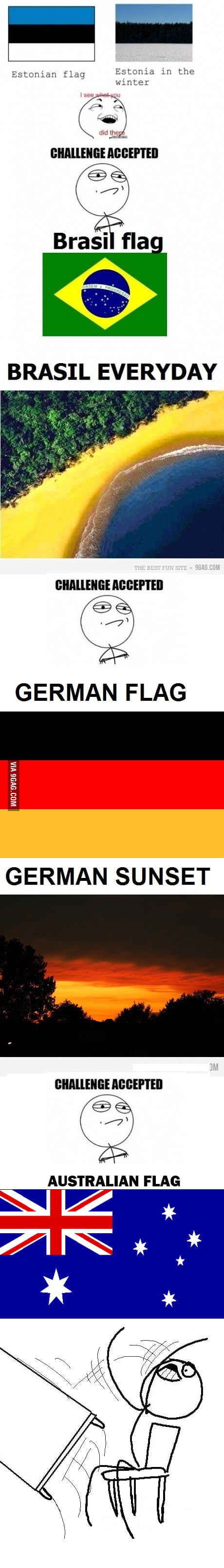 Stupid union jack - 9GAG