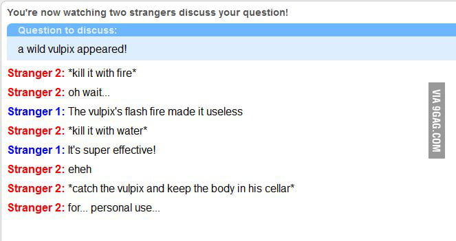 Epic pokemon conversation - 9GAG