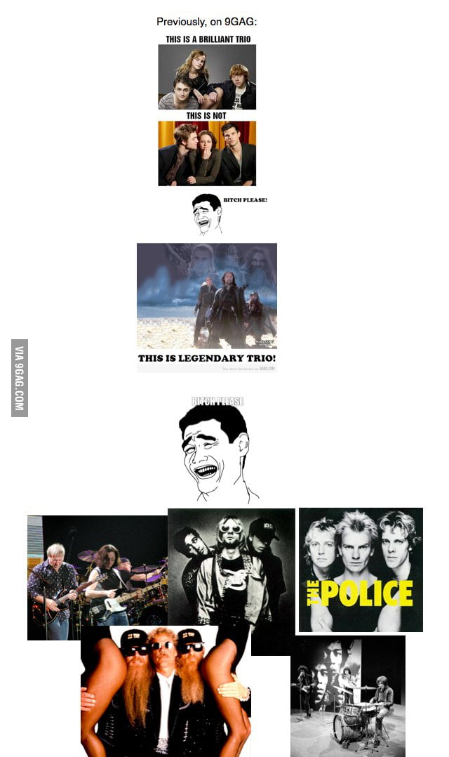 Epic Trios (Edited) - 9GAG