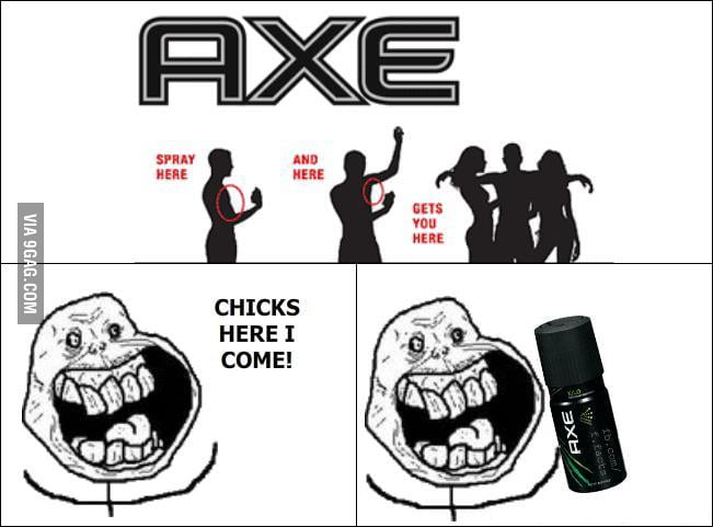 Axe Bodyspray Effect - 9GAG