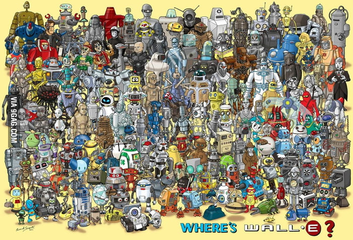 Where is wall-e? - 9GAG
