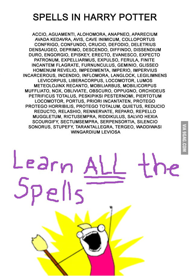 Just Some Spells - 9GAG