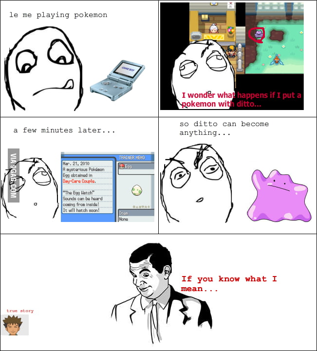 Ditto can be whatever you want it to be. - 9GAG