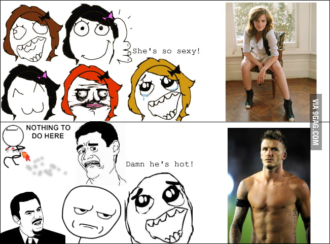 The difference... - 9GAG