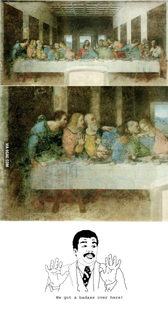 Da Vinci created the first meme... - 9GAG