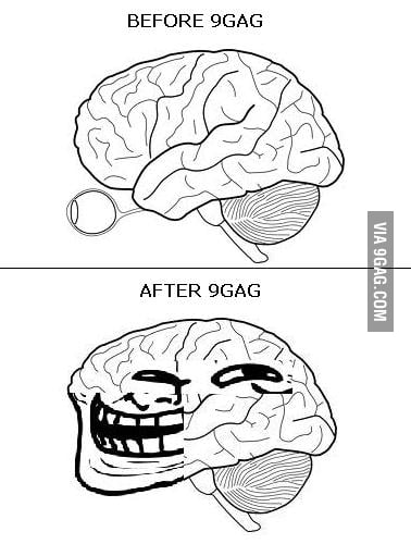 Troll Brain - 9GAG