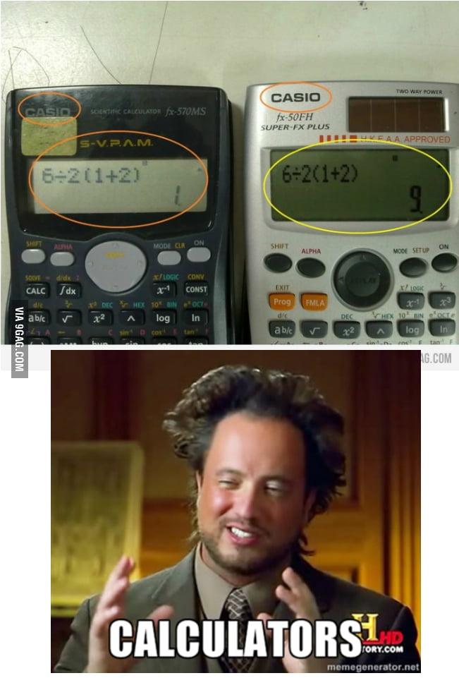 Calculators - 9GAG