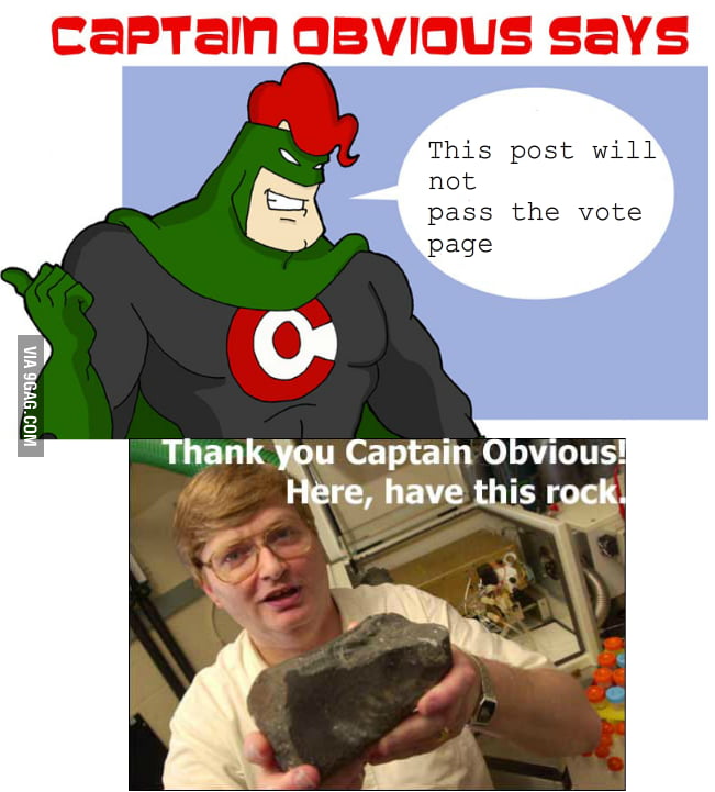 Captain obvious says - 9GAG