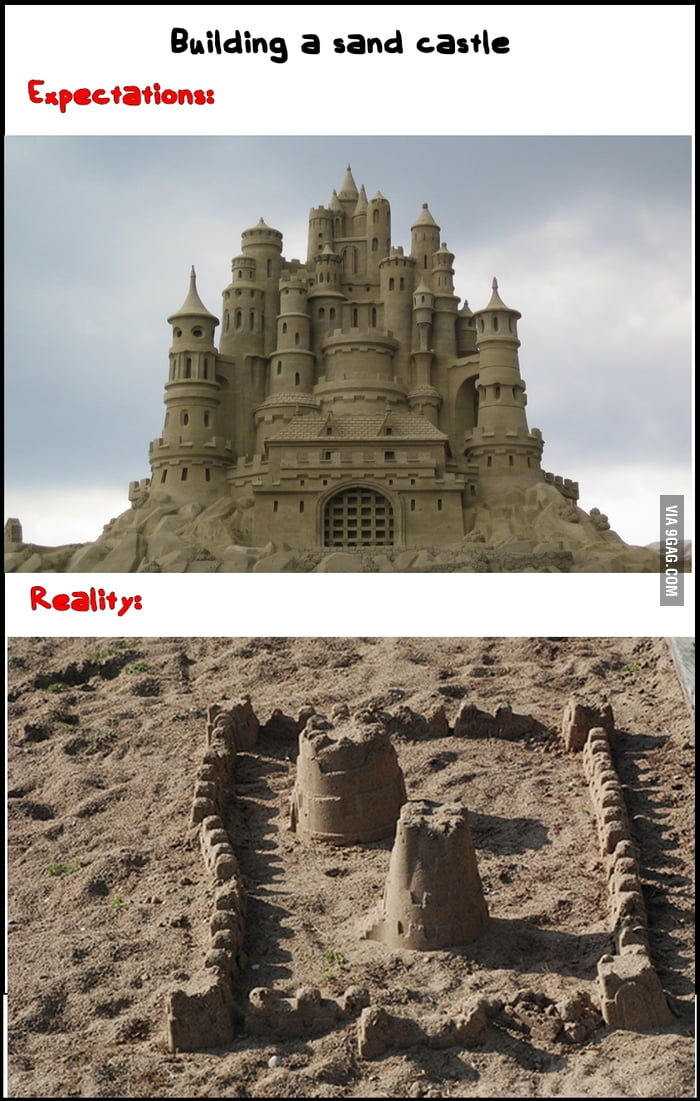 Fail Sand castle :( - 9GAG