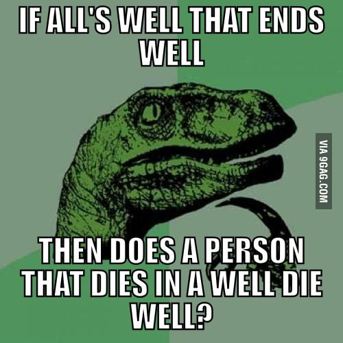 Well, answer me this... - 9GAG