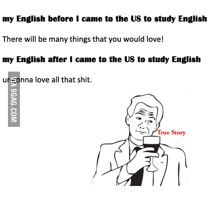 English Study FAIL - 9GAG